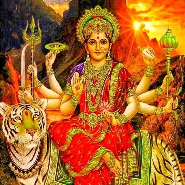 127+ Beautiful Santoshi Mata Images For Blessings