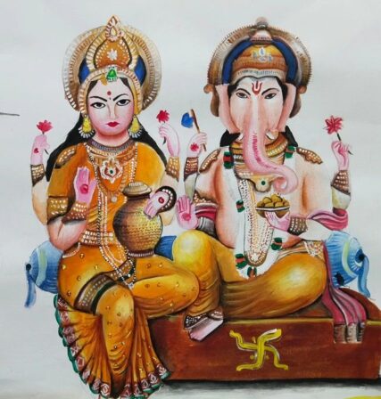 128+ Ultimate Ganesh Lakshmi Photos Collection
