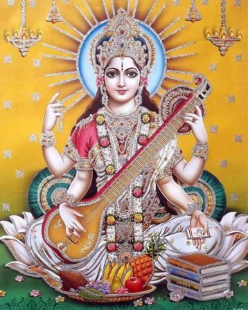 [122+] HD Image Saraswati Mata Latest Collection