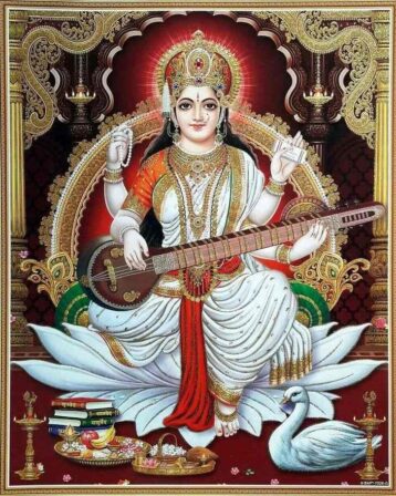 [122+] HD Image Saraswati Mata Latest Collection