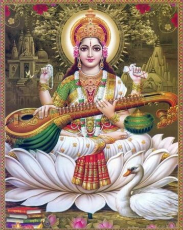 [122+] HD Image Saraswati Mata Latest Collection