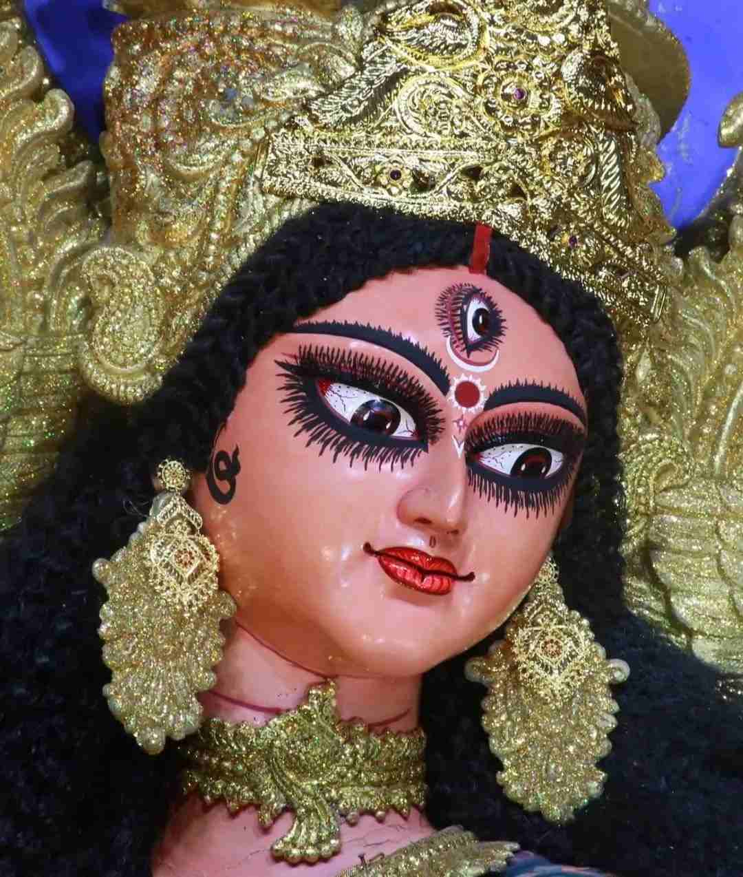 [66+] Maa Durga Face Image HD - God Image
