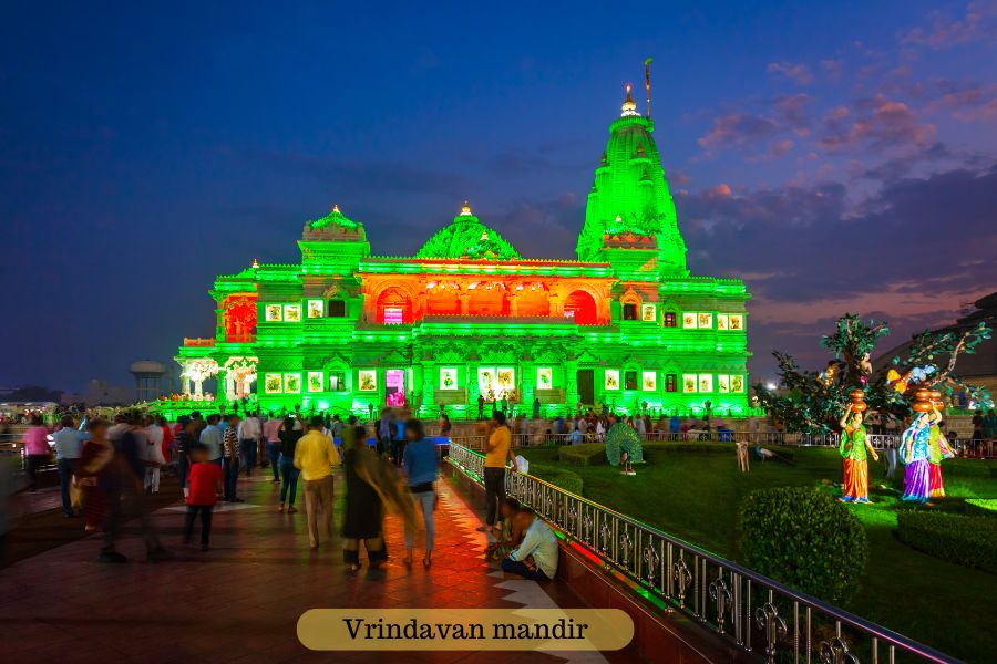 Vrindavan Prem Mandir Photo & Pictures - God Image